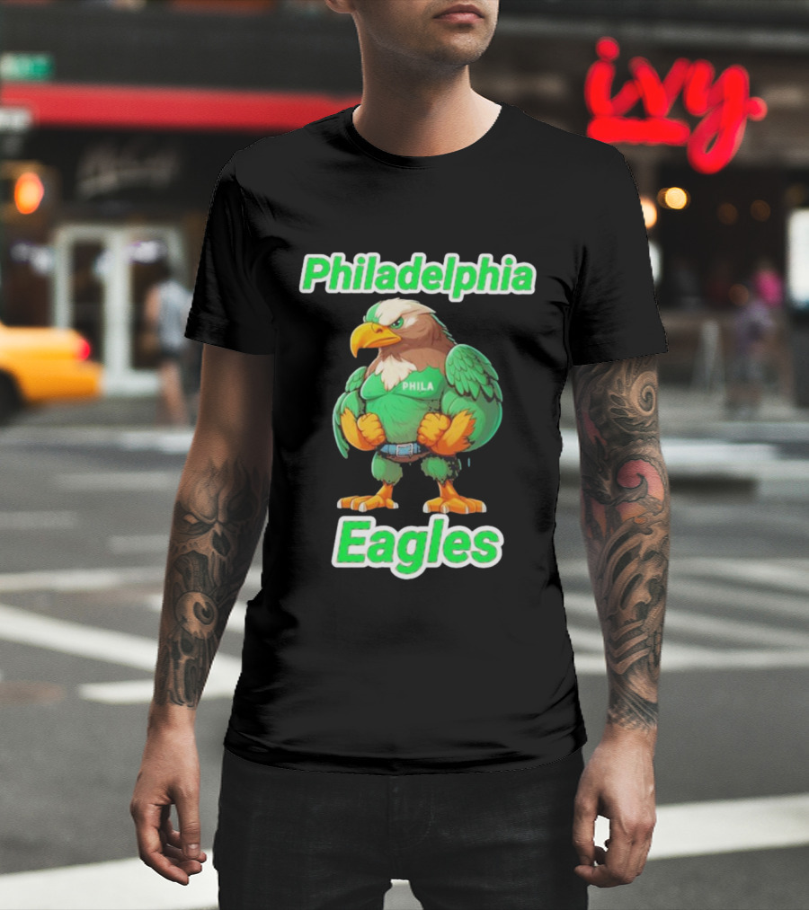 Philadelphia Eagles Fan Love Hurts So Good Eagles Fan T-Shirt