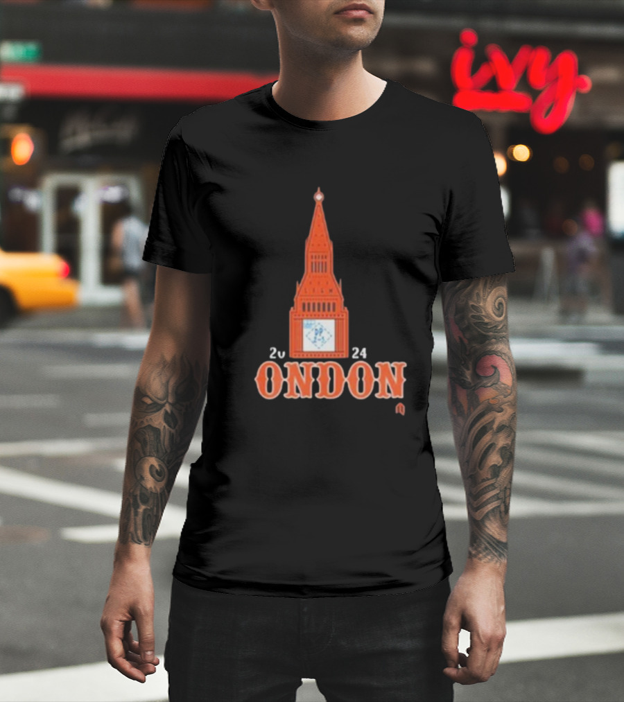 London Dp 2u Big Ben Clock Graphic T-Shirt
