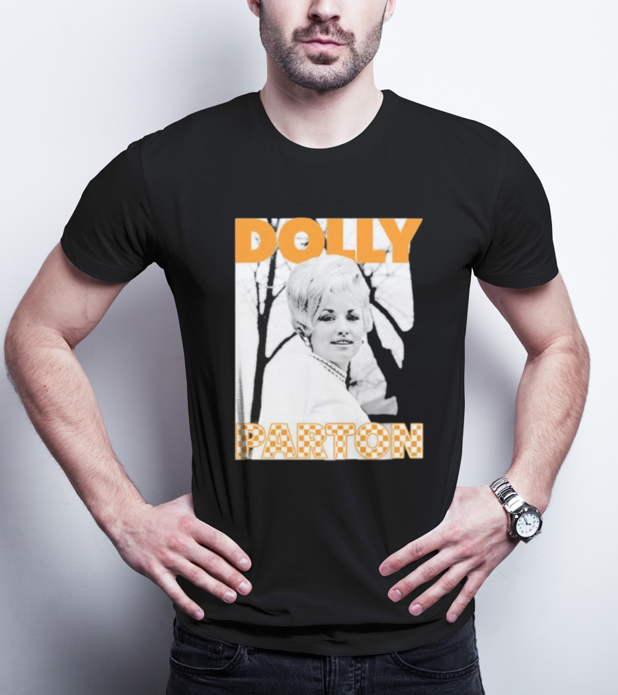 Dolly Parton Retro Black And White Tennessee T-Shirt