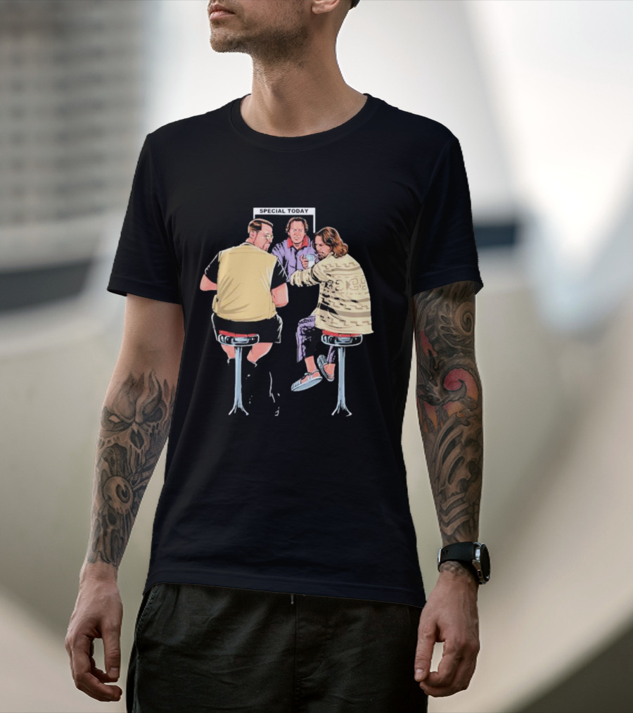 The Dudeway Special Today Bowling Scene T-Shirt