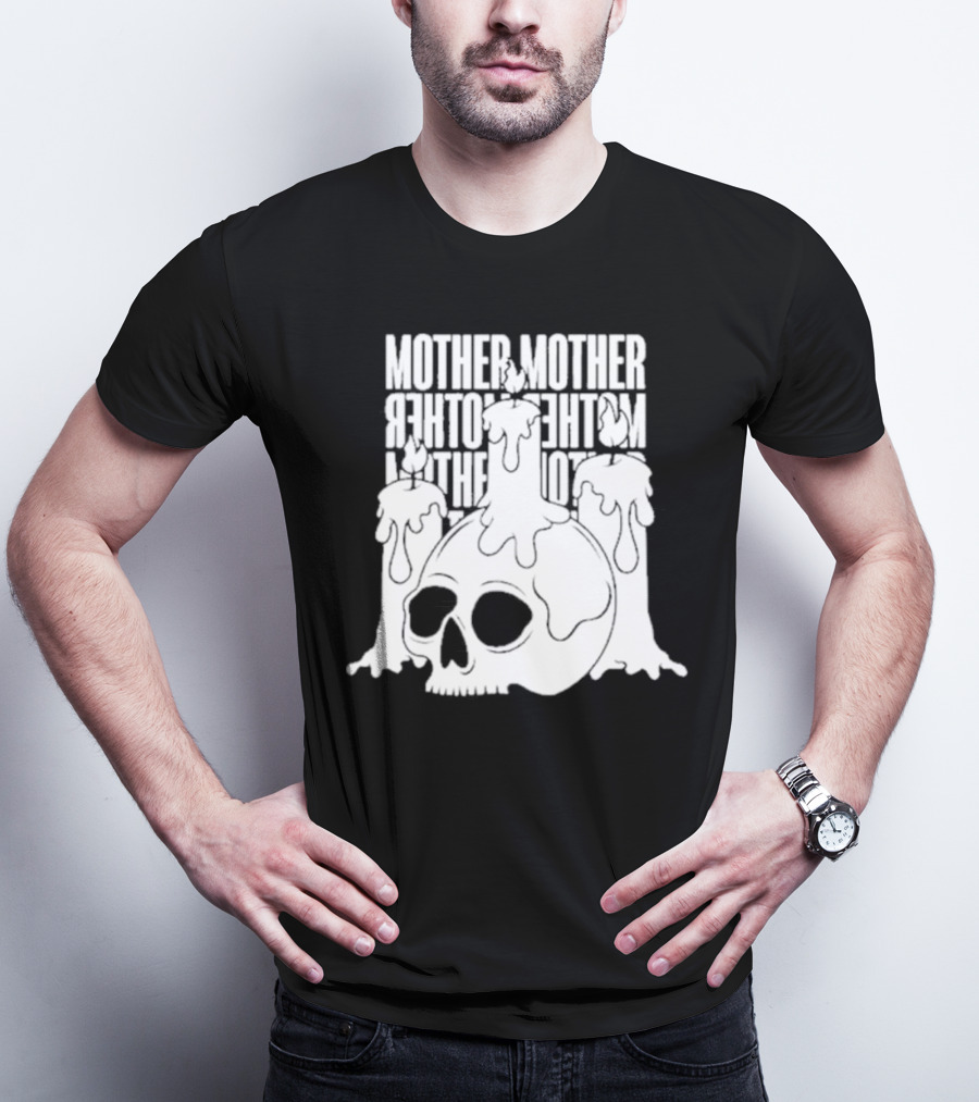 Mother Mother Skull Candle T-Shirt