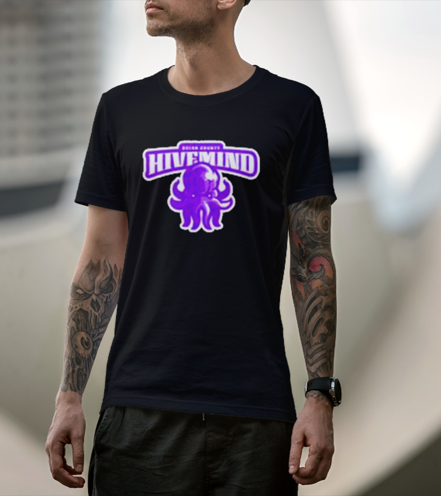 Oceans County Hivemind Octopus T-Shirt