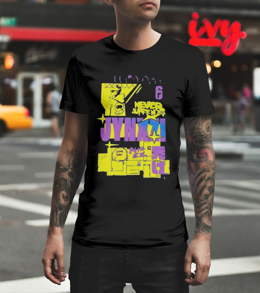 Spacestation Gaming Jynkx Never Surrender Ah 2 Ez T-Shirt