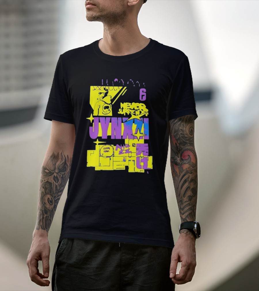 Spacestation Gaming Jynkx Never Surrender Ah 2 Ez T-Shirt