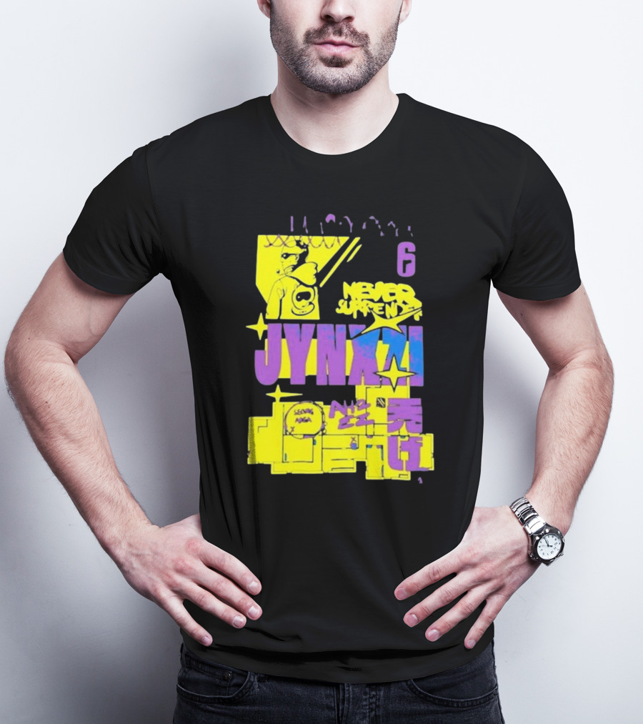 Spacestation Gaming Jynkx Never Surrender Ah 2 Ez T-Shirt
