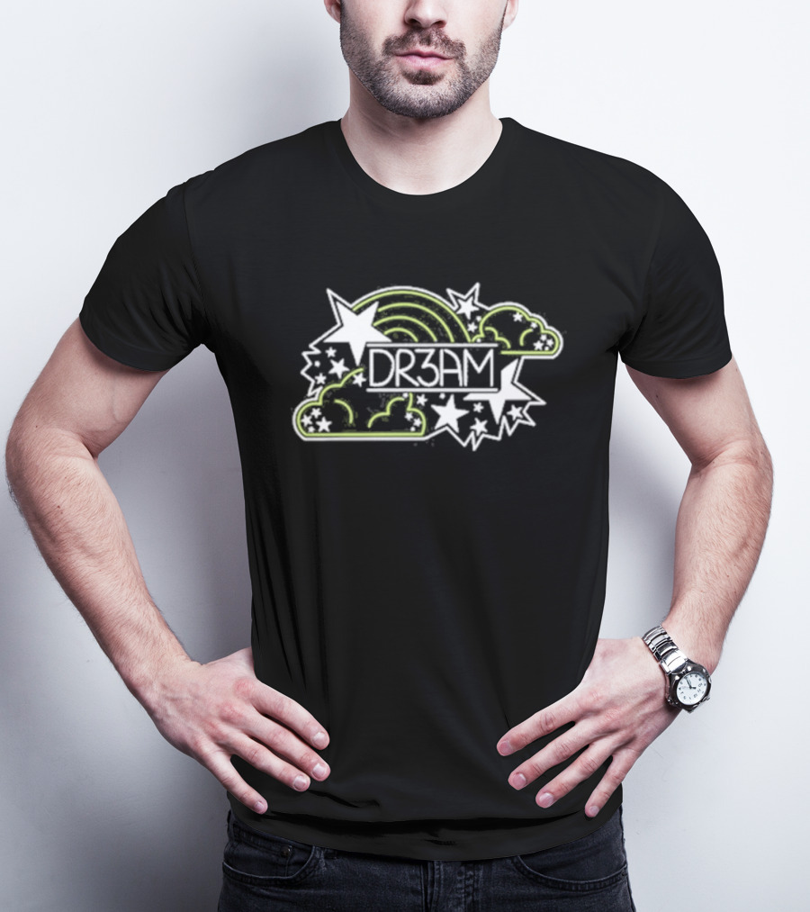 DR3AM Stars And Rainbows At Night T-Shirt