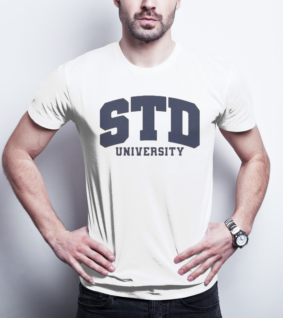 STD University Funny College T-Shirt