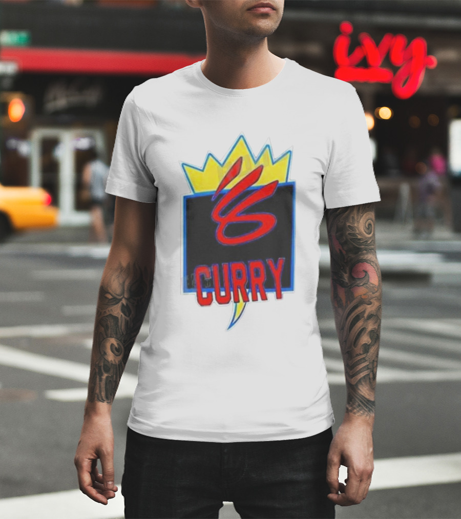 Stephen Curry Bold Icon Burst T-Shirt