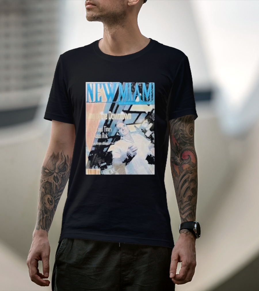 NEW MIAMI King Of The Downtown Life And Times Rok New York T-Shirt