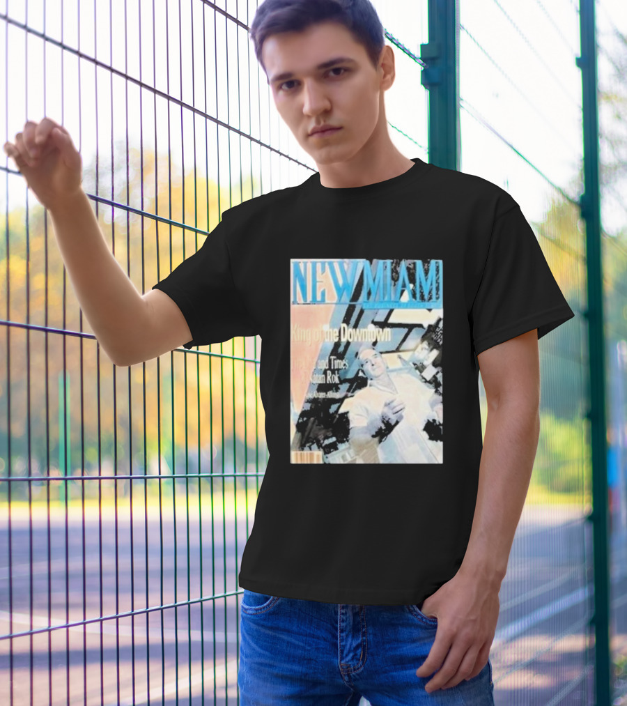 NEW MIAMI King Of The Downtown Life And Times Rok New York T-Shirt