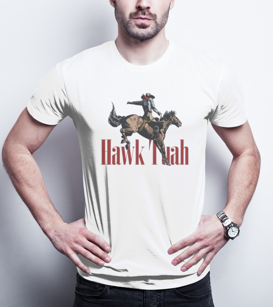 Southern Twang Hawk Tuah Horseback Rider Spit On That Thing T-Shirt