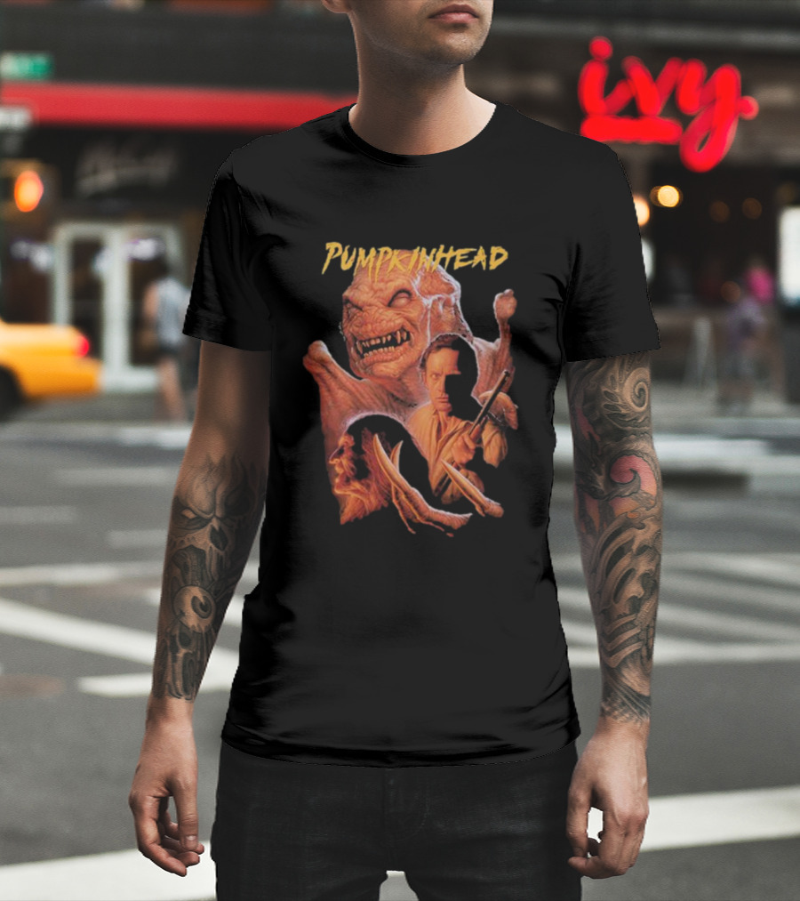 Pumpkinhead Movie Monster Scene T-Shirt
