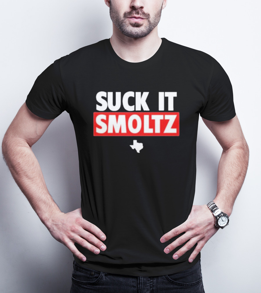 Rangers Nation Suck It Smoltz Texas Fan Shoutout T-Shirt