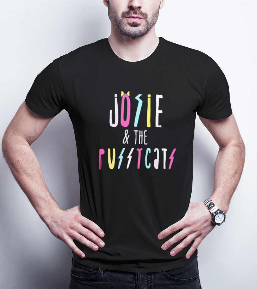 Riverdale Josie And The Pussycats Colorful Retro T-Shirt