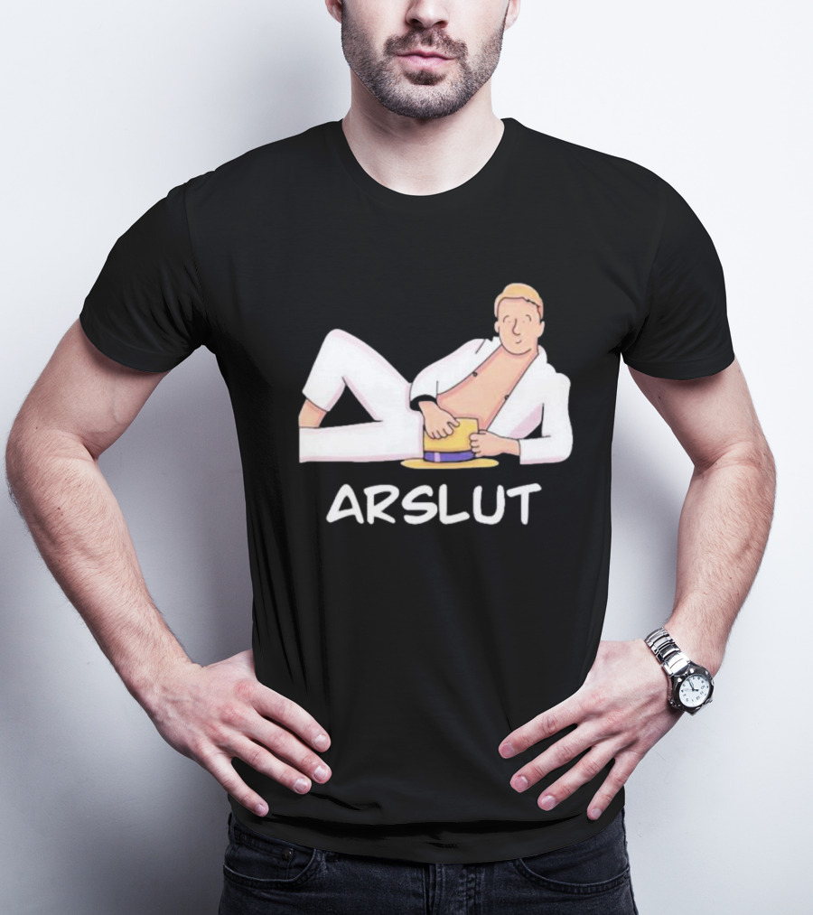 Poorly Drawn Arslut Arsenal T-Shirt