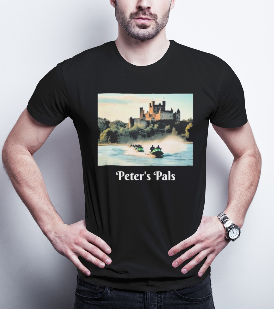 Peter's Pals Jet Ski Adventure Near Castle T-Shirt