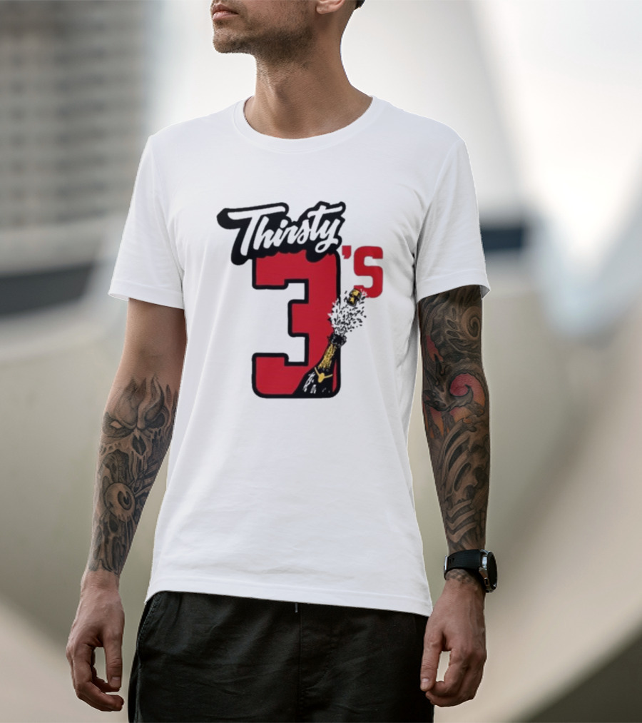 Thirsty 3's Champagne T-Shirt