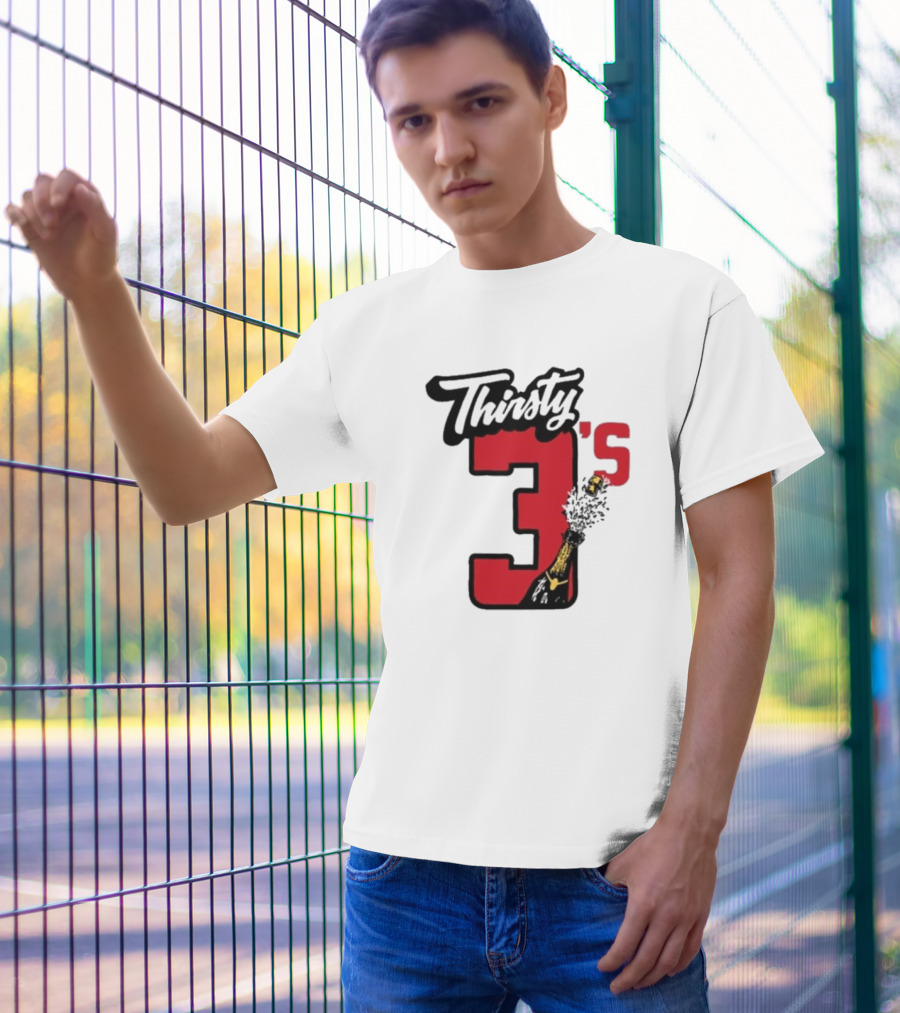 Thirsty 3's Champagne T-Shirt