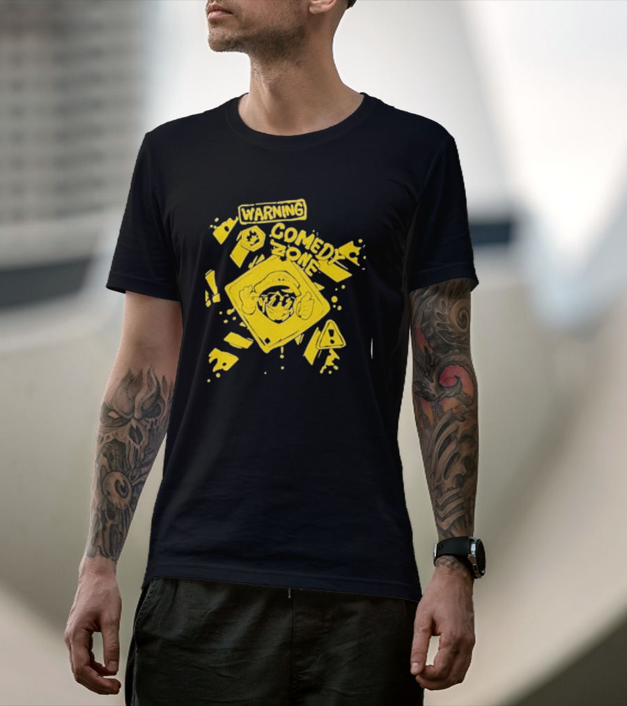 Warning SMG4 Comedy Zone T-Shirt