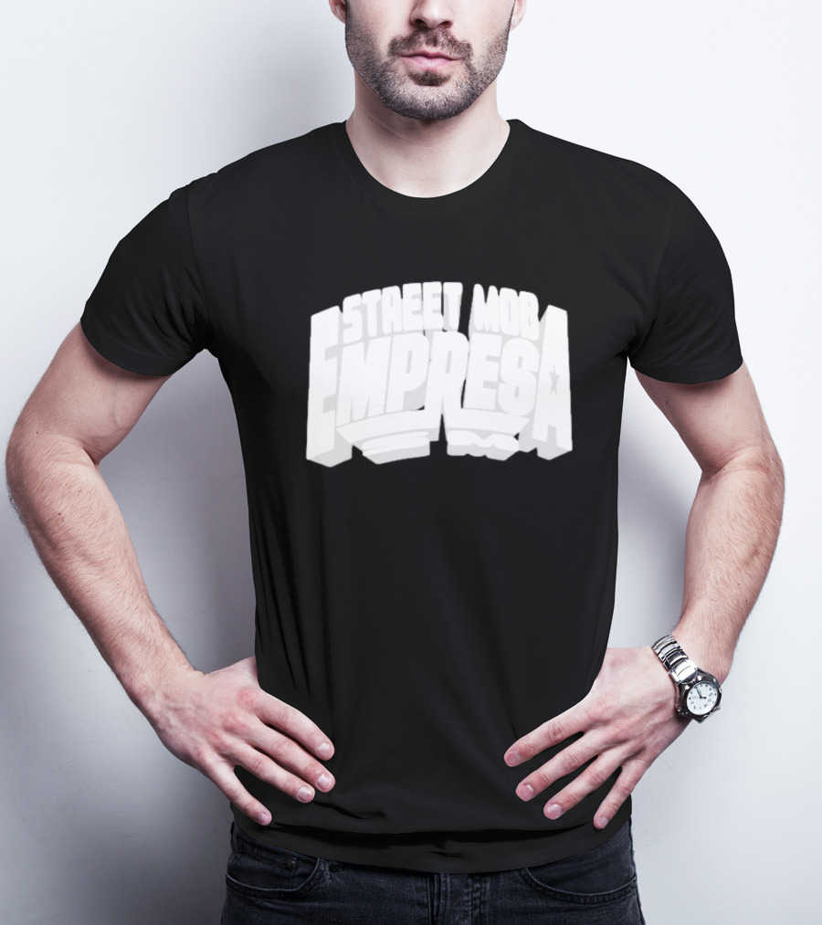 Street Mob Empresa Classic Bold Block Lettering T-Shirt