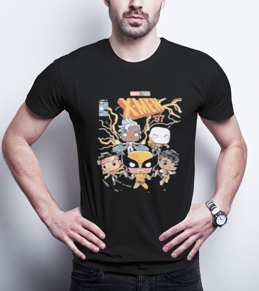 Marvel Studios X-Men '97 Pop Figures Collectors Corps T-Shirt