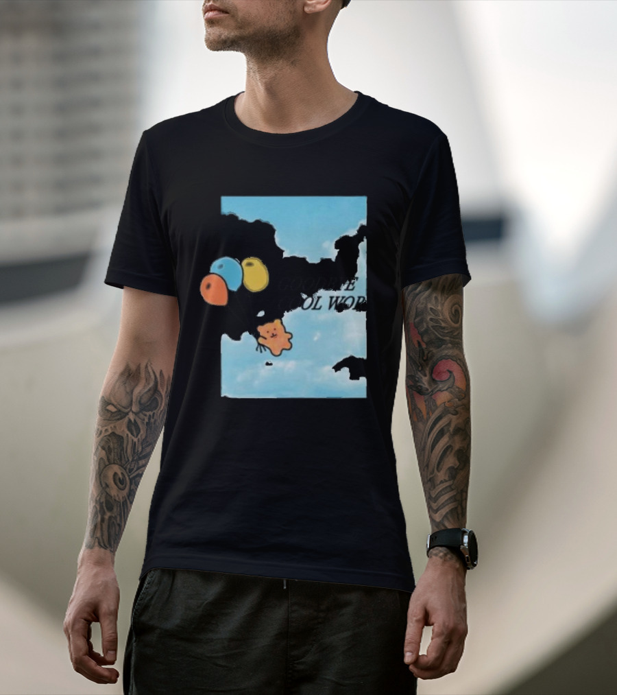 Goodbye Cool World Cloudy Balloon Adventure T-Shirt