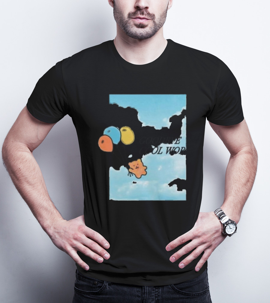 Goodbye Cool World Cloudy Balloon Adventure T-Shirt