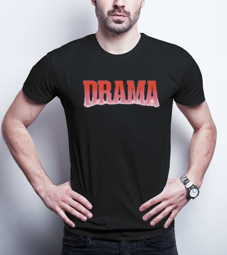 Drama Gradient Red T-Shirt