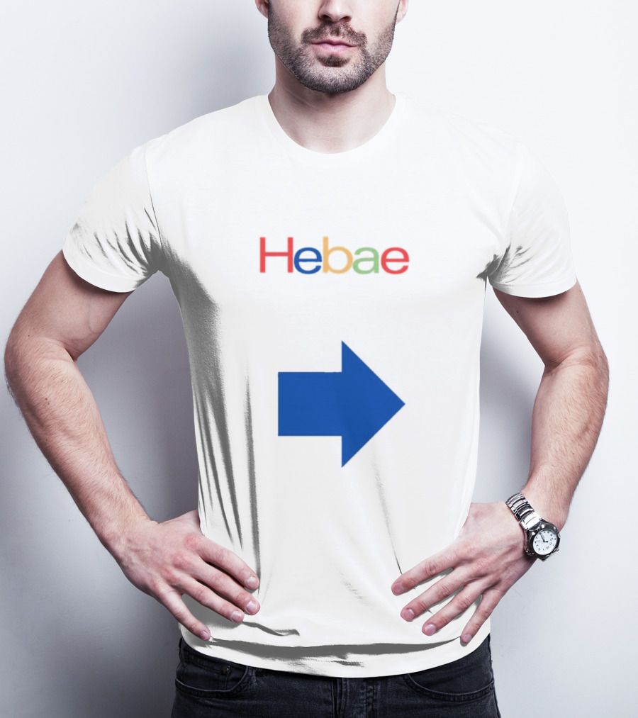 Cursed Couple’s Hebae Shebae Google Arrow T-Shirt
