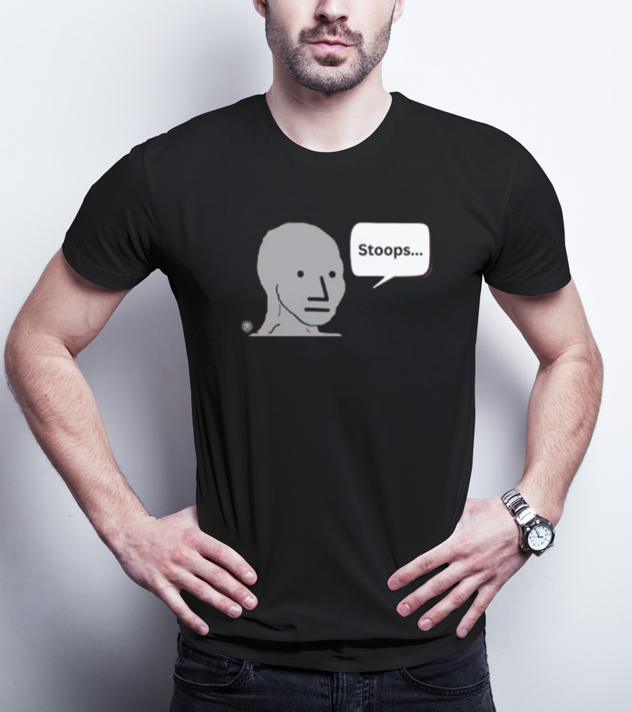 Stoops Npc Memes Talking Coach T-Shirt