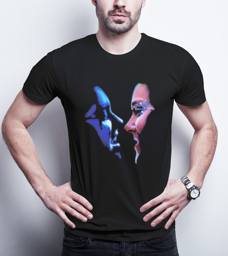 Black Karma Jojo Siwa Face Profile Contrast T-Shirt