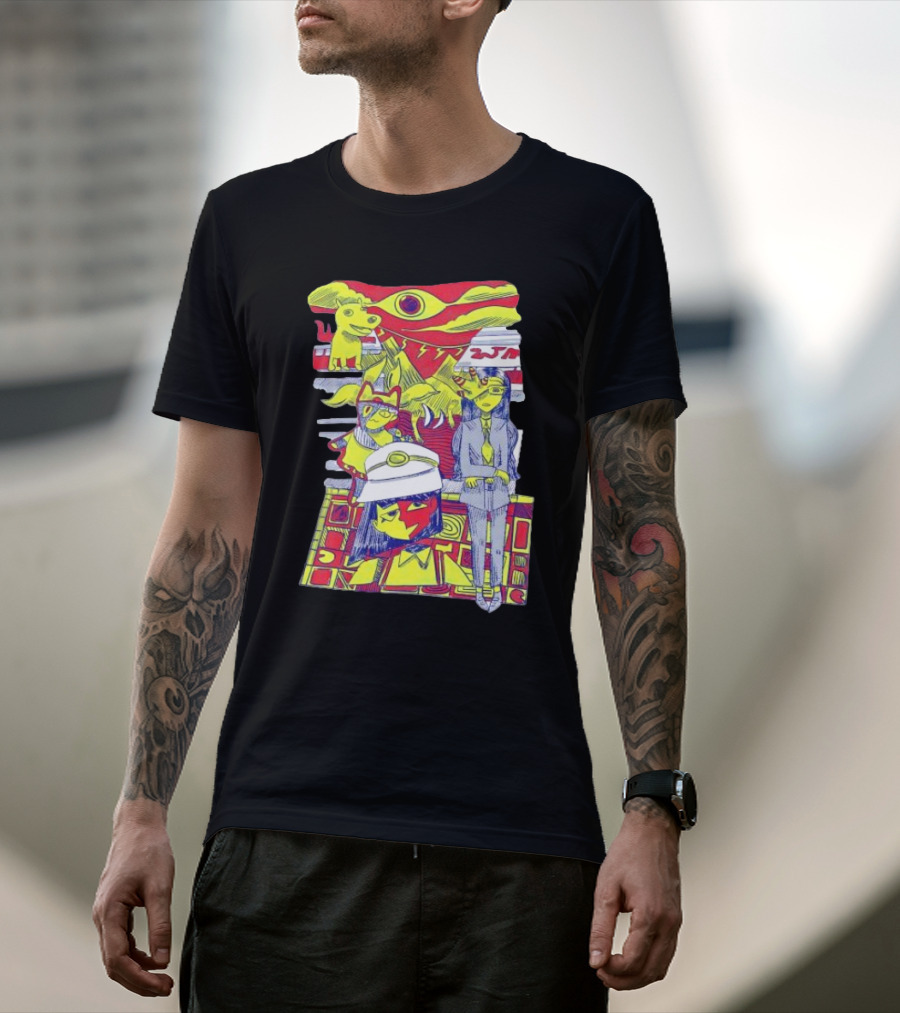 ENA Blood Hub Characters Gaming T-Shirt