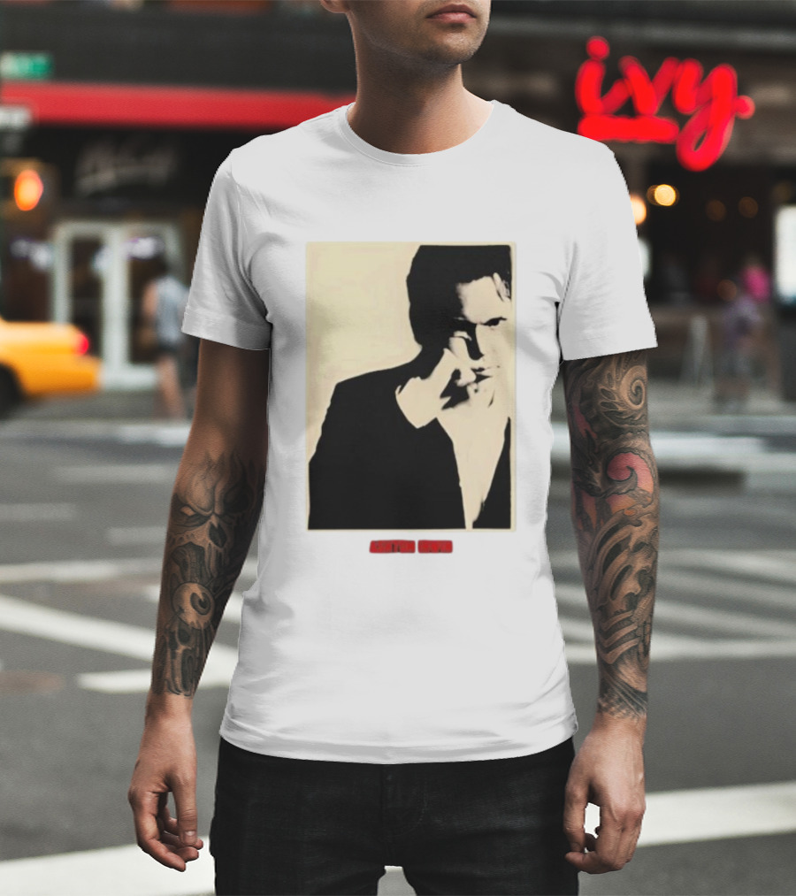 ASHTON IRWIN Blood On The Drums Frame T-Shirt