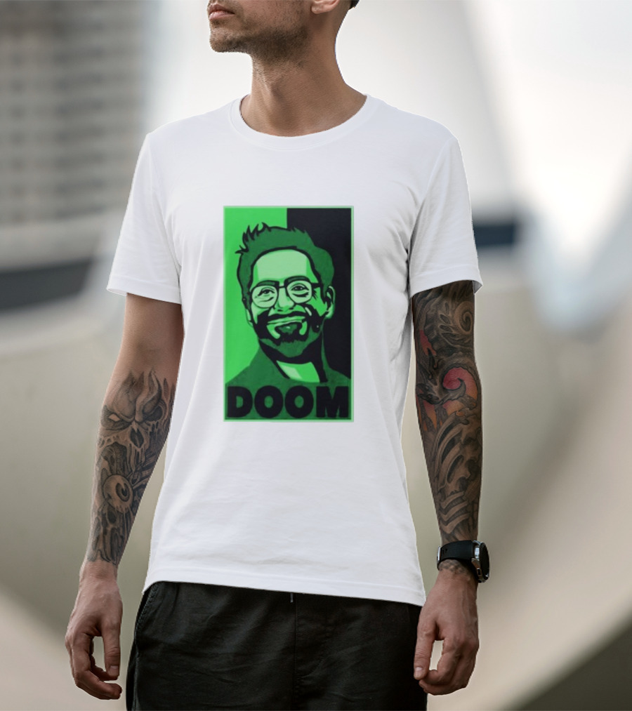 Screencrush Robert Downey Jr Doom T-Shirt