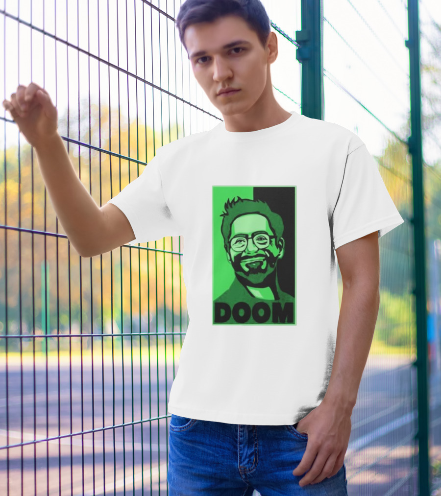 Screencrush Robert Downey Jr Doom T-Shirt