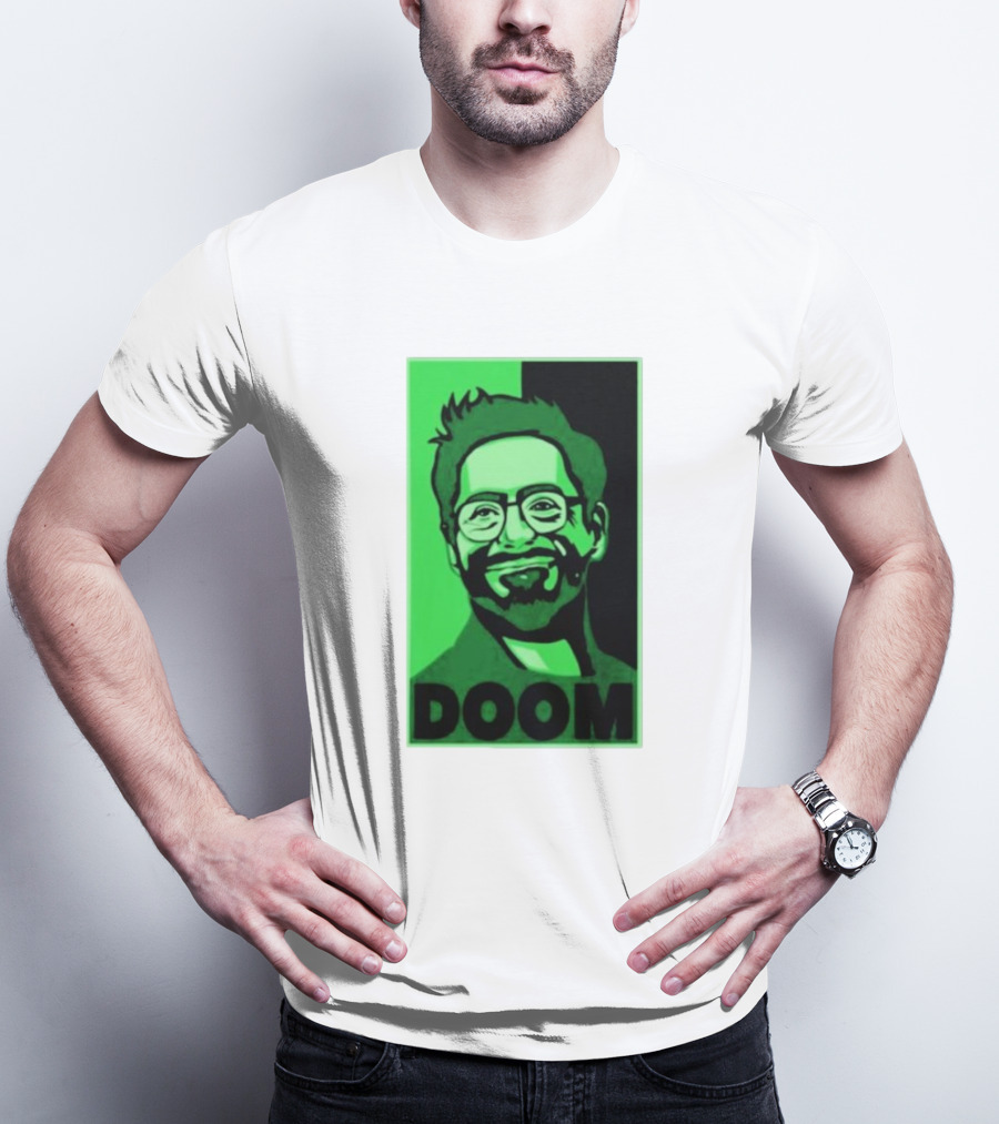 Screencrush Robert Downey Jr Doom T-Shirt