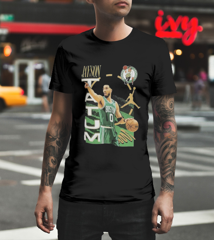 Jayson Tatum Boston Celtics Basketball Legends NBA T-Shirt