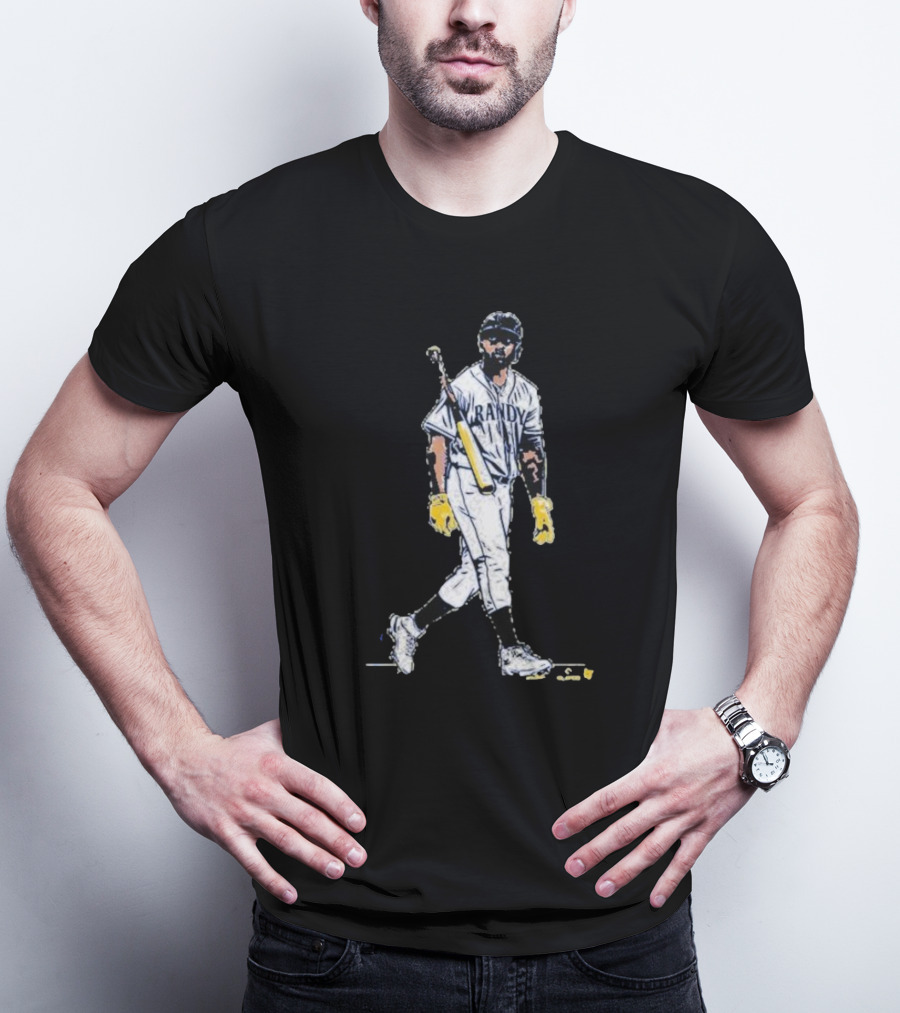 Randy Arozarena Too Cold Seattle Baseball Player T-Shirt