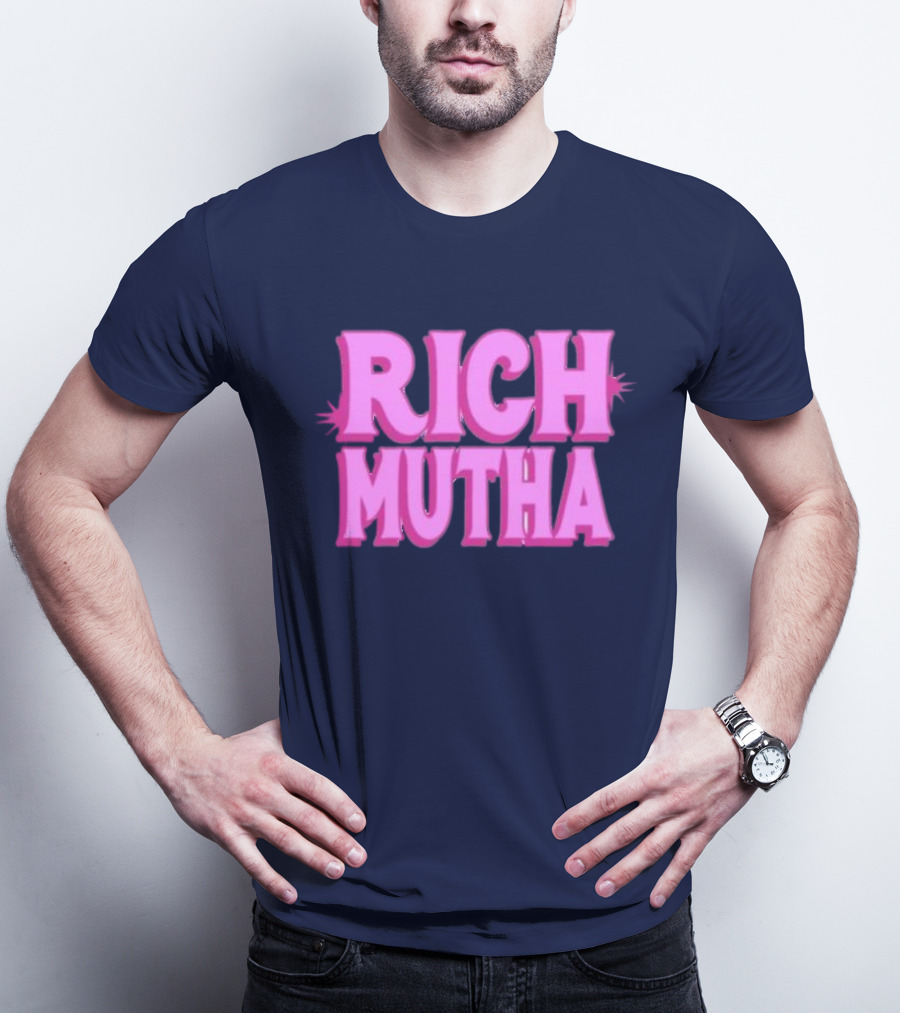 Monaleo Rich Mutha Pink T-Shirt