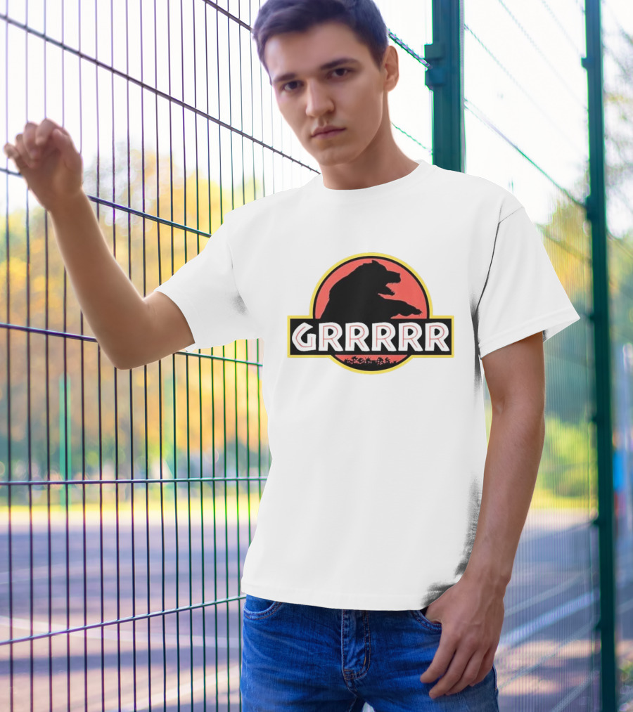 Swish Embassy Jurassic Bear Grrrr T-Shirt