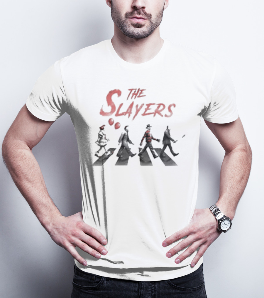 The Slayers Horror Icons Abbey Road Crossover T-Shirt