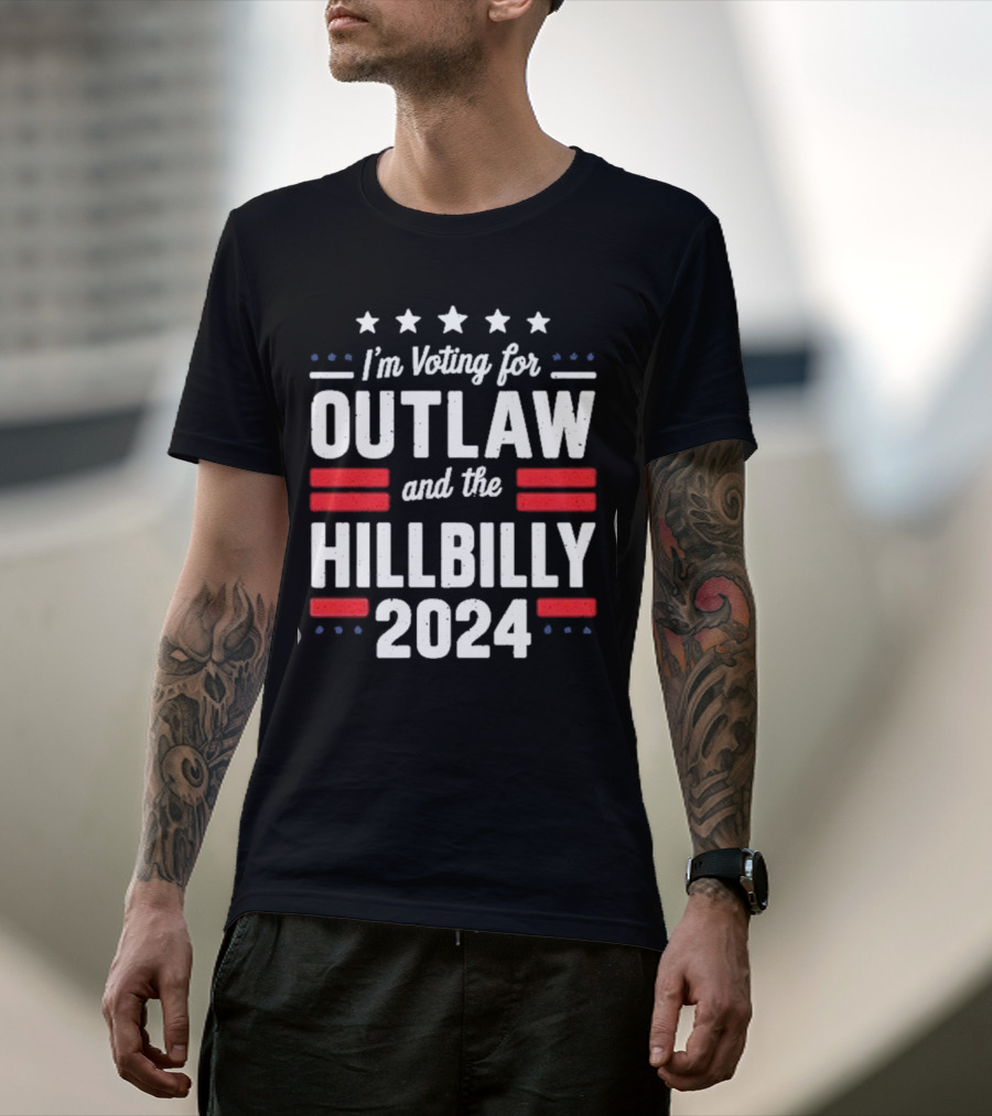 I'm Voting For Outlaw And The Hillbilly T-Shirt