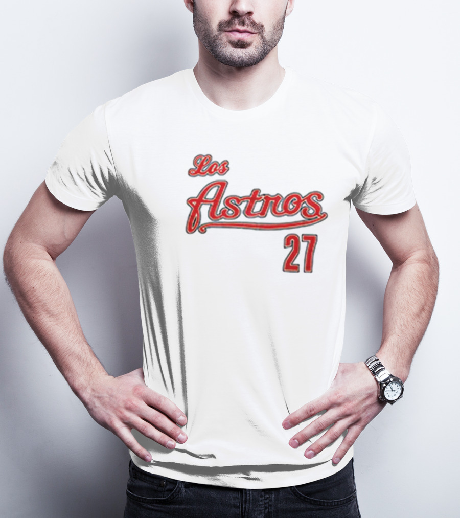 Jose Altuve Los Astros 27 Jersey Giveaway T-Shirt