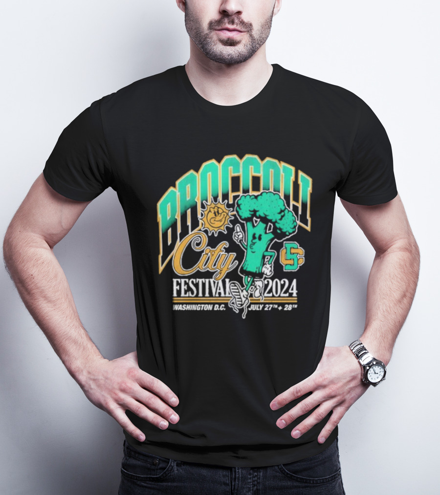 Broccoli City Festival Washington D.C. July 27-28 T-Shirt