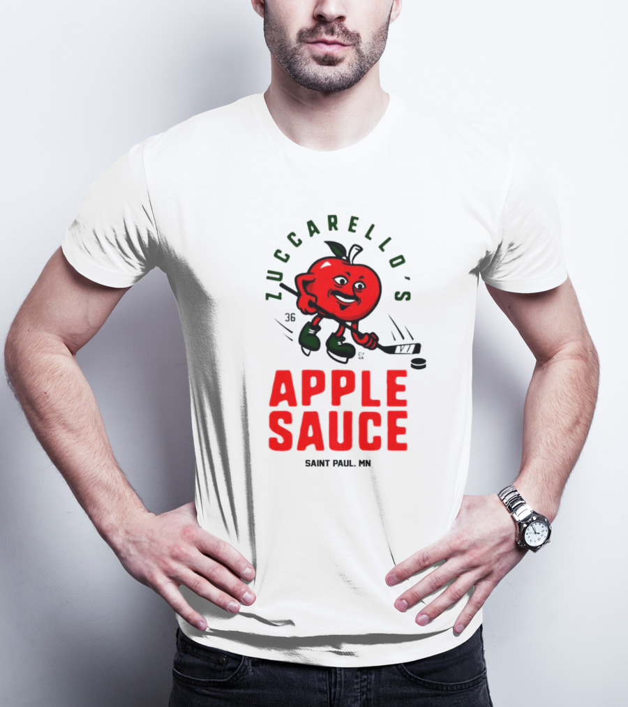 Zuccarello's Applesauce Hockey Saint Paul MN T-Shirt