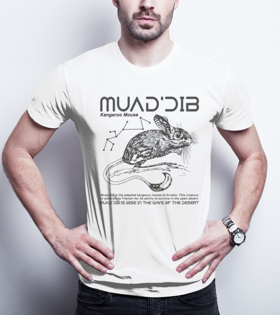 MUAD’DIB Kangaroo Mouse Arrakis Creature Wise In The Ways Of The Desert T-Shirt