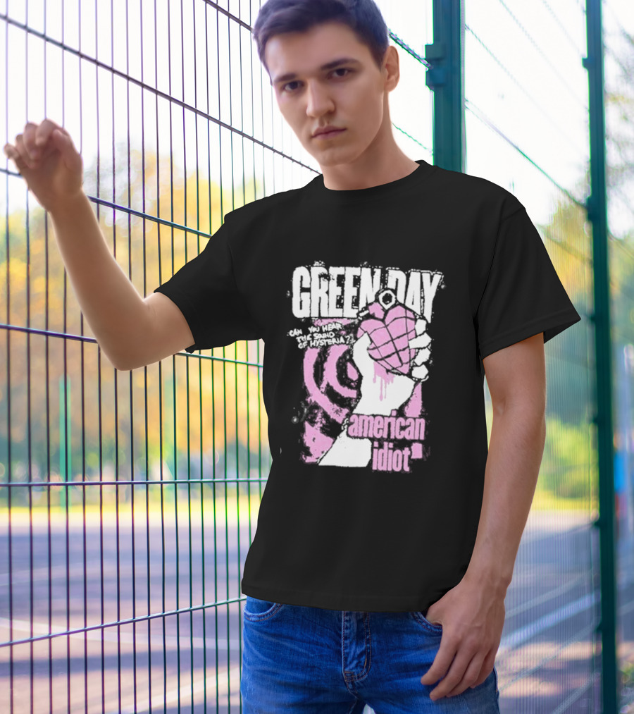 Green Day American Idiot Can You Hear The Sound Of Hysteria? T-Shirt