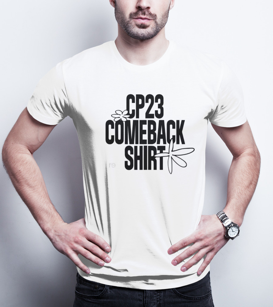 Re_Inc CP23 Comeback Shirt With Flower Accents T-Shirt