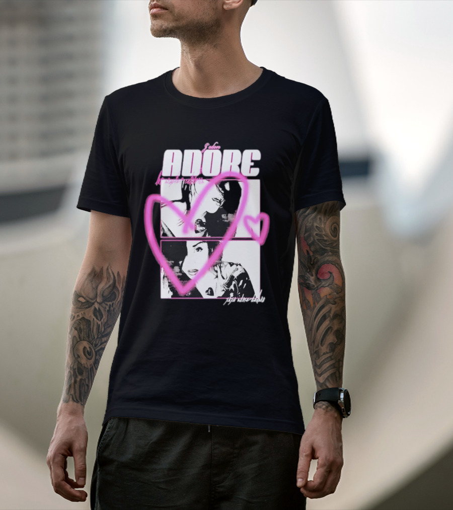 Adore Delano Vintage Photo Collage Xoxo T-Shirt