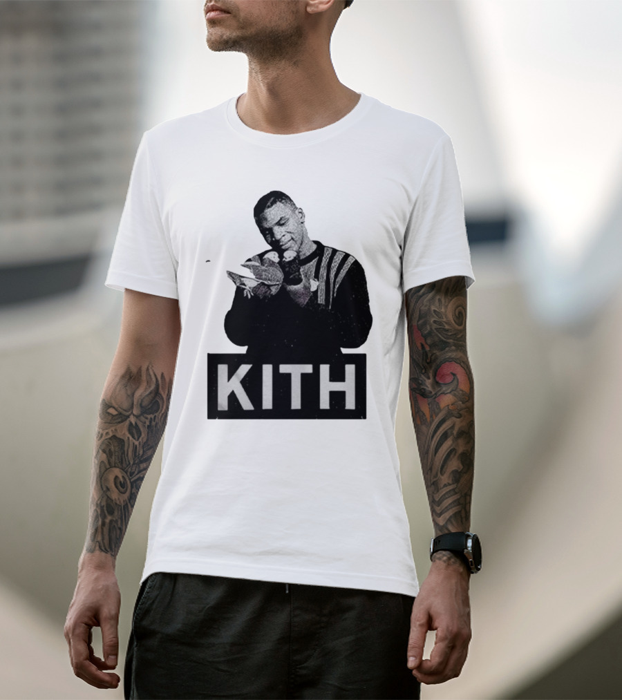 Mike Tyson Kith Now Meme With Pigeons T-Shirt
